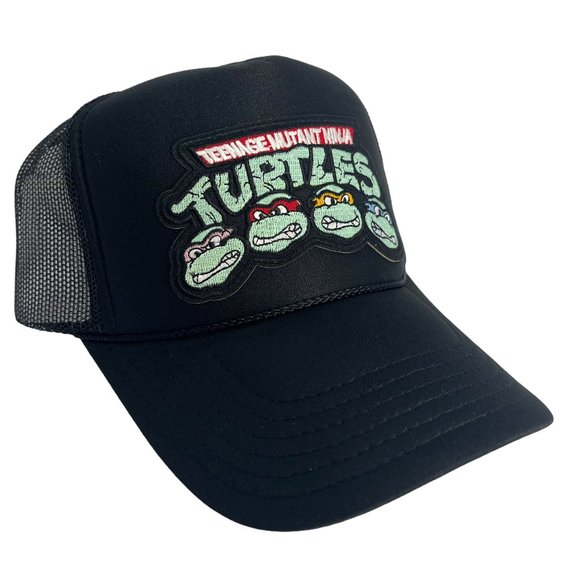 OTTO | Accessories | Copy New Vintage Style Ninja Turtles Tmnt Black Trucker Hat Cap Adult ...